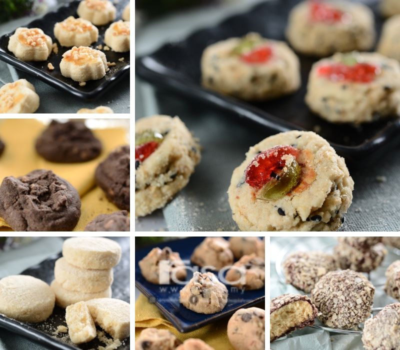 6 Jenis Cookies Ringkas & Sedap Untuk Raya Ni.