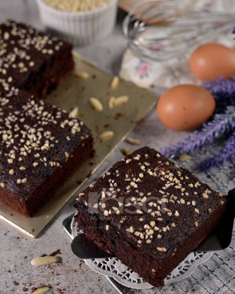 Resipi Kek Span Pandan Gebu & Sangat Mudah Buat.