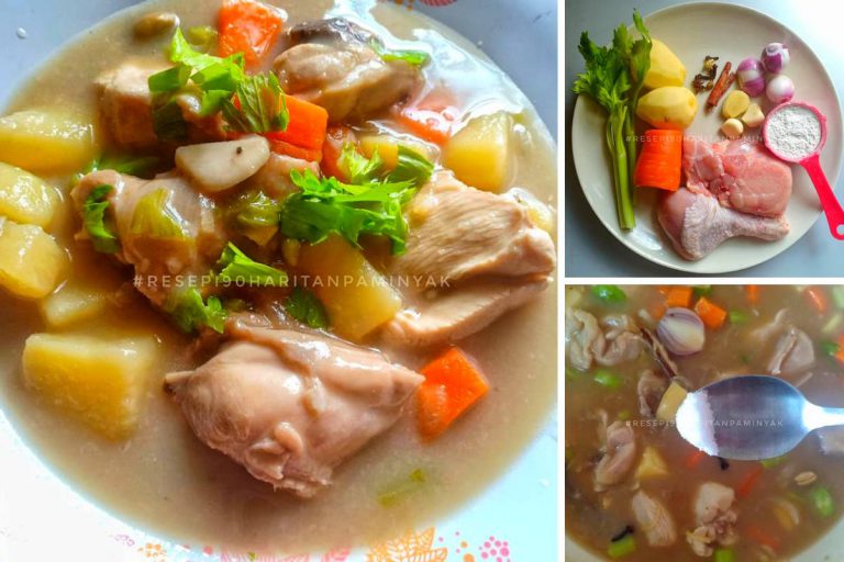 Stew Ayam - Resipi Ringkas, Mudah & Sedap Yang Penuh Nutrisi