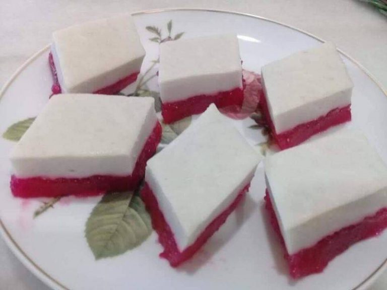 Talam Sagu Lemak Manis Sukatan Cawan. Mudah & Gerenti Sedap