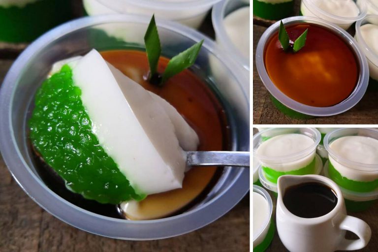 Resipi Cha Bang Ang. Dessert Thai Viral Yang Sangat Sedap.