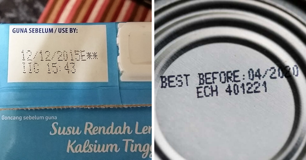 Ketahui Perbezaan Tarikh Luput Barang 'Guna Sebelum' Dengan 'Baik Sebelum'