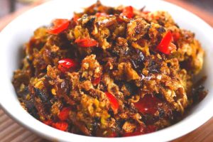 Rasa Pedas Pahit Manja Ikan Gerut Masak Lemak Cili Api Campur Peria