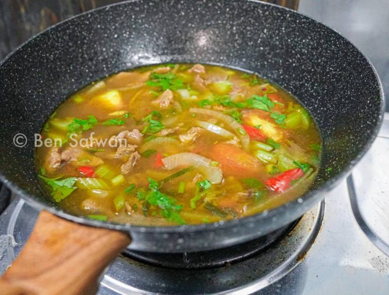 Cara Masak Sup Daging Thai. Sedap & Tak Guna Sup Bunjut.
