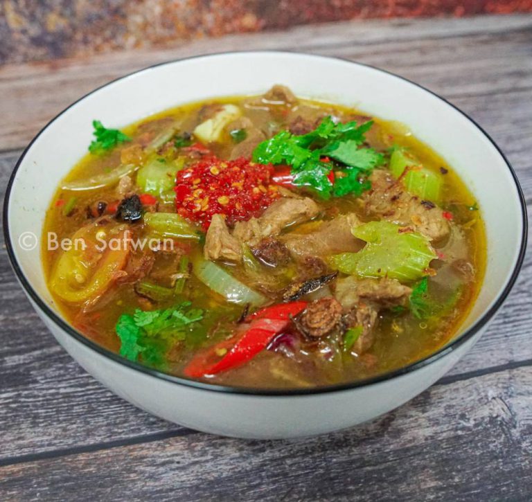 Cara Masak Sup Daging Thai. Sedap & Tak Guna Sup Bunjut.