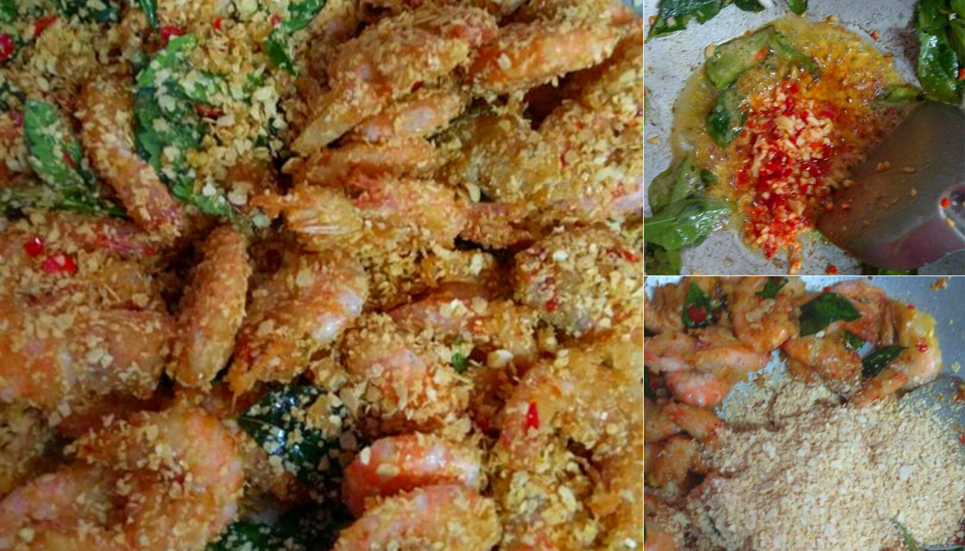 Cara Masak Udang Nestum Pedas & Sedap Hanya Guna 6 Bahan Je