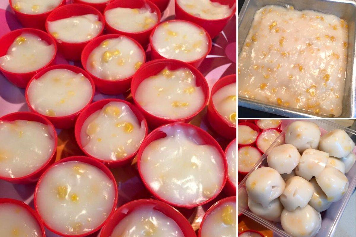 Resipi Kuih Nagasari Jagung Sedap, Guna Acuan Lompang